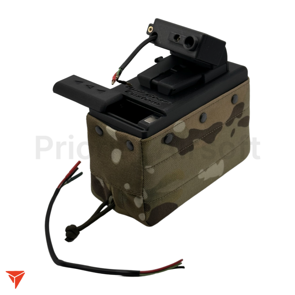 BULLGEAR – KITBOX A&K M249 MAGAZINE (2100 RD) – BATTERY COMPARTMENT ...