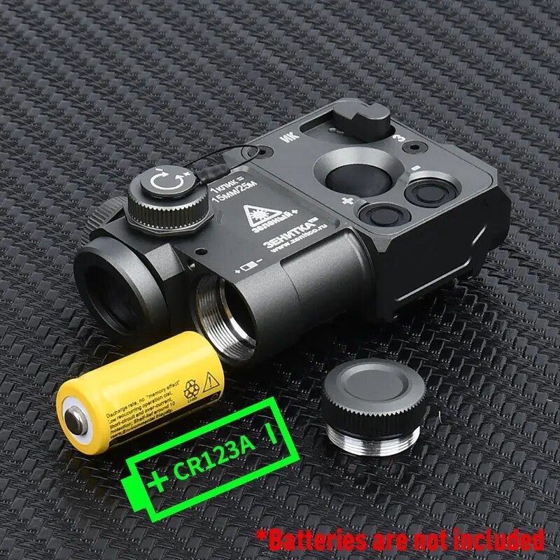 WADSN Full Metal PERST 4 BLACK (IR/Red Laser/low/high power) – Priority Airsoft.