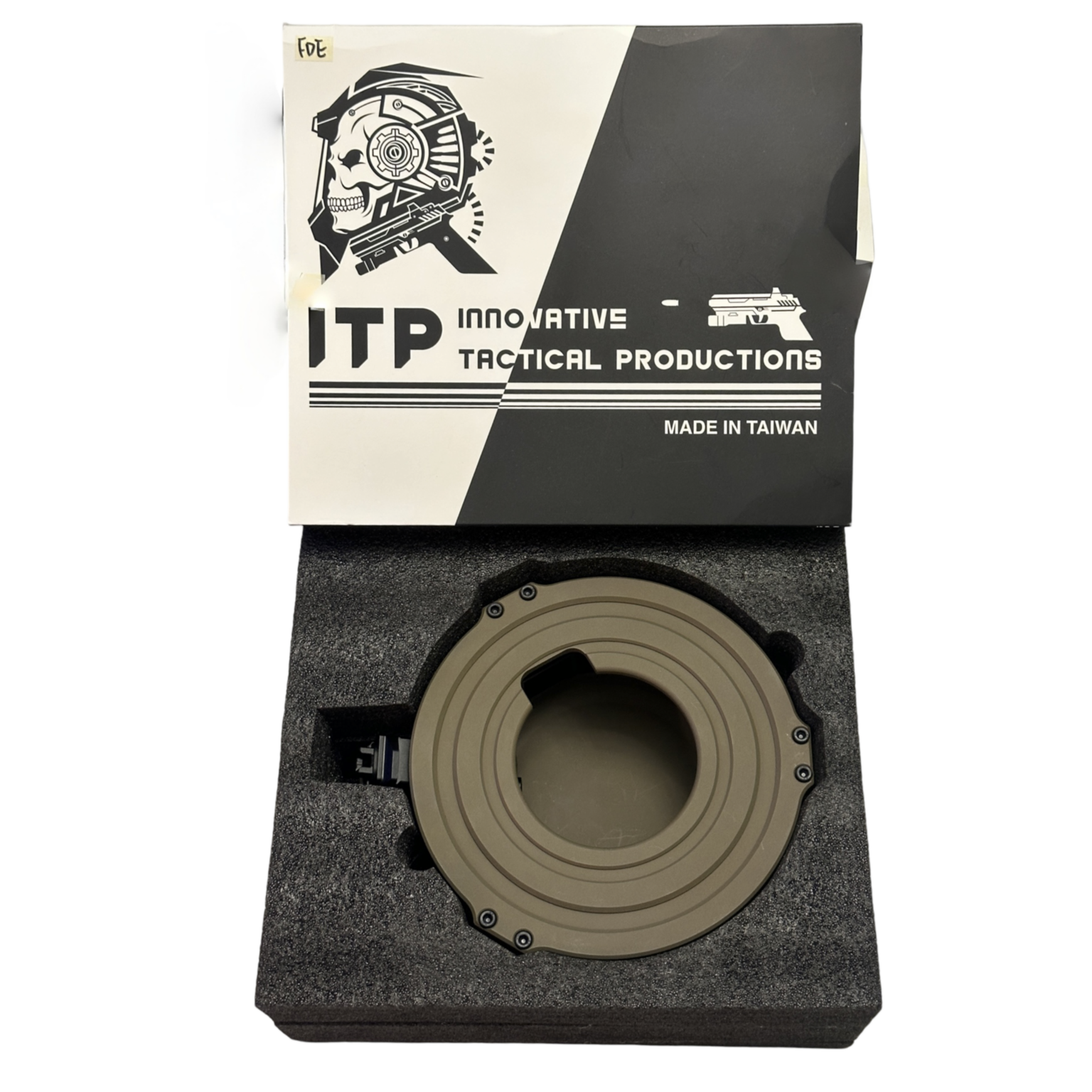 ITP SAIGA 12K SHOTGUN DRUM MAGAZINE FOR TOKYO MAURI – PRIORITY AIRSOFT